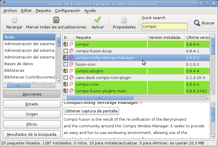 Computación para Todos: Instalar y Configurar Compiz en Linux Debian ...