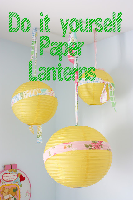 Fresh and Fun: Do It Yourself Paper Lanterns