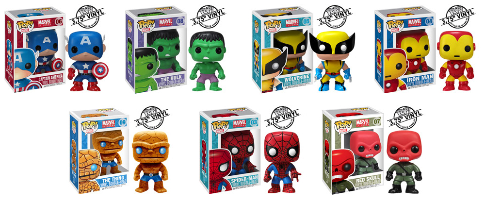 Universo POP Funko: Marvel POP Funko Series 1