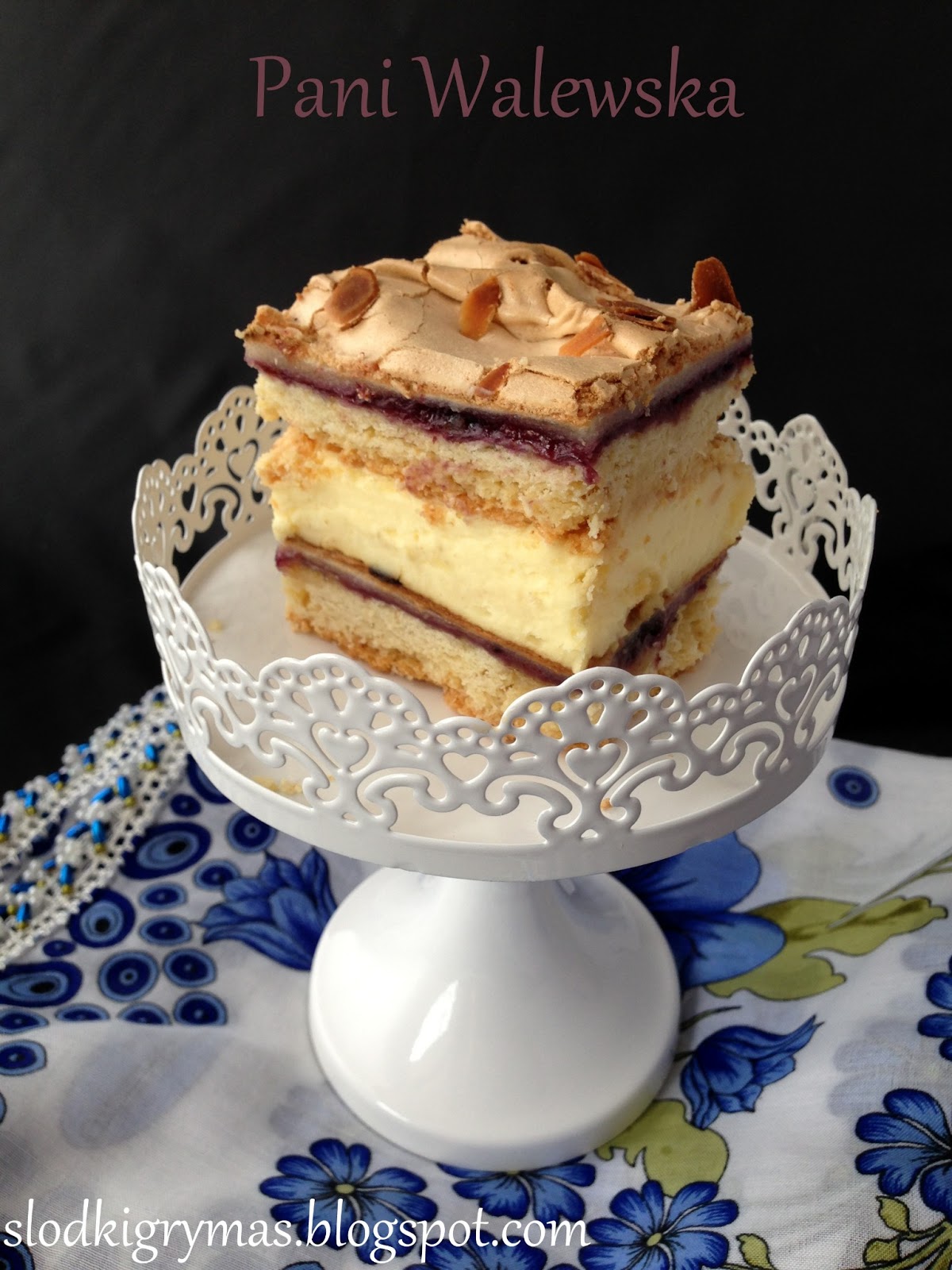 Słodki Grymas: Ciasto Pani Walewska (Pychotka)