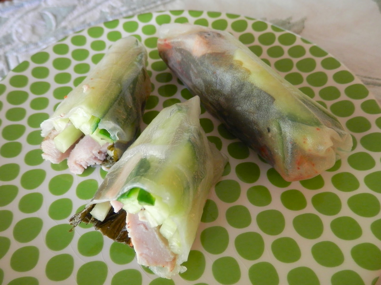 Dosanko in the South: Fresh Spring Rolls with Korean Sesame Leaves