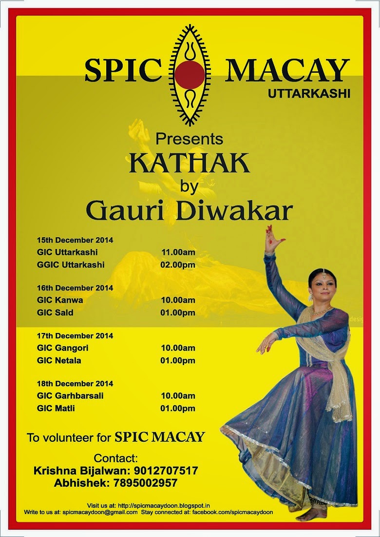 SPIC MACAY DEHRADUN CHAPTER