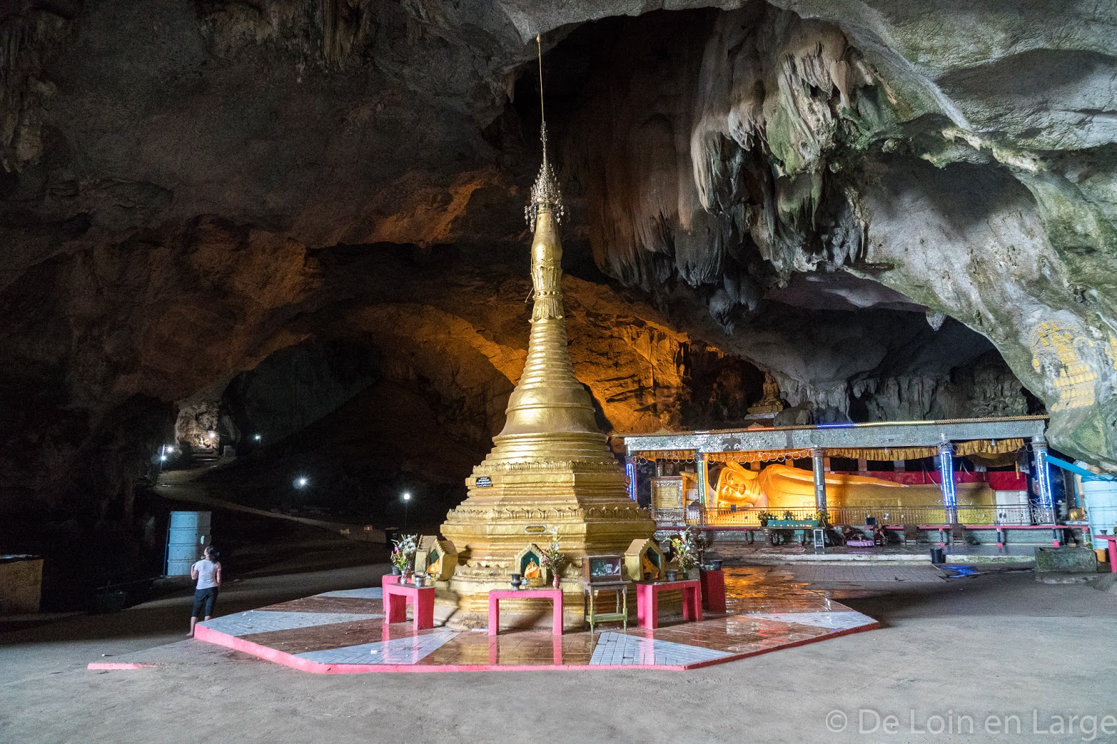 Birmanie - jour 5 : Hpa An - Pagodes et grottes au sud et à l'est