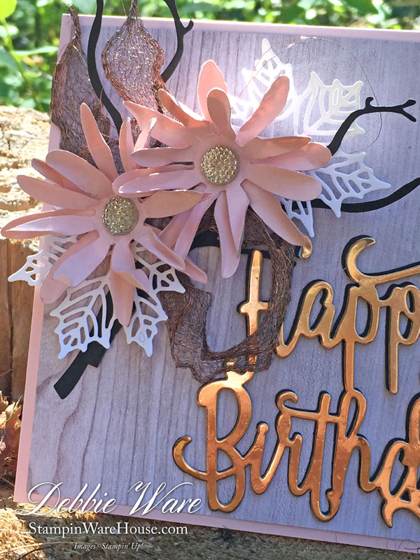 Stampin' Ware House: Happy Birthday in Copper & Pink