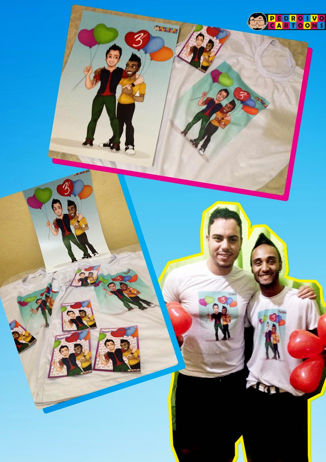 Pedro Ivo Cartoons: Ricardo e Rafael