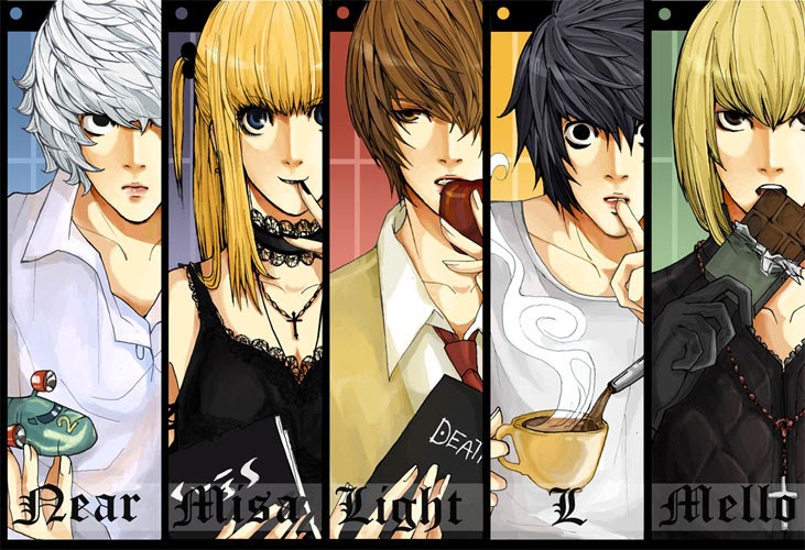 Nome Dos Personagens De Death Note