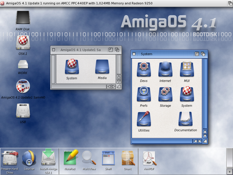 TutosProc: AmigaOS4 Classic sur WinUAE - Partie 1 (Introduction)