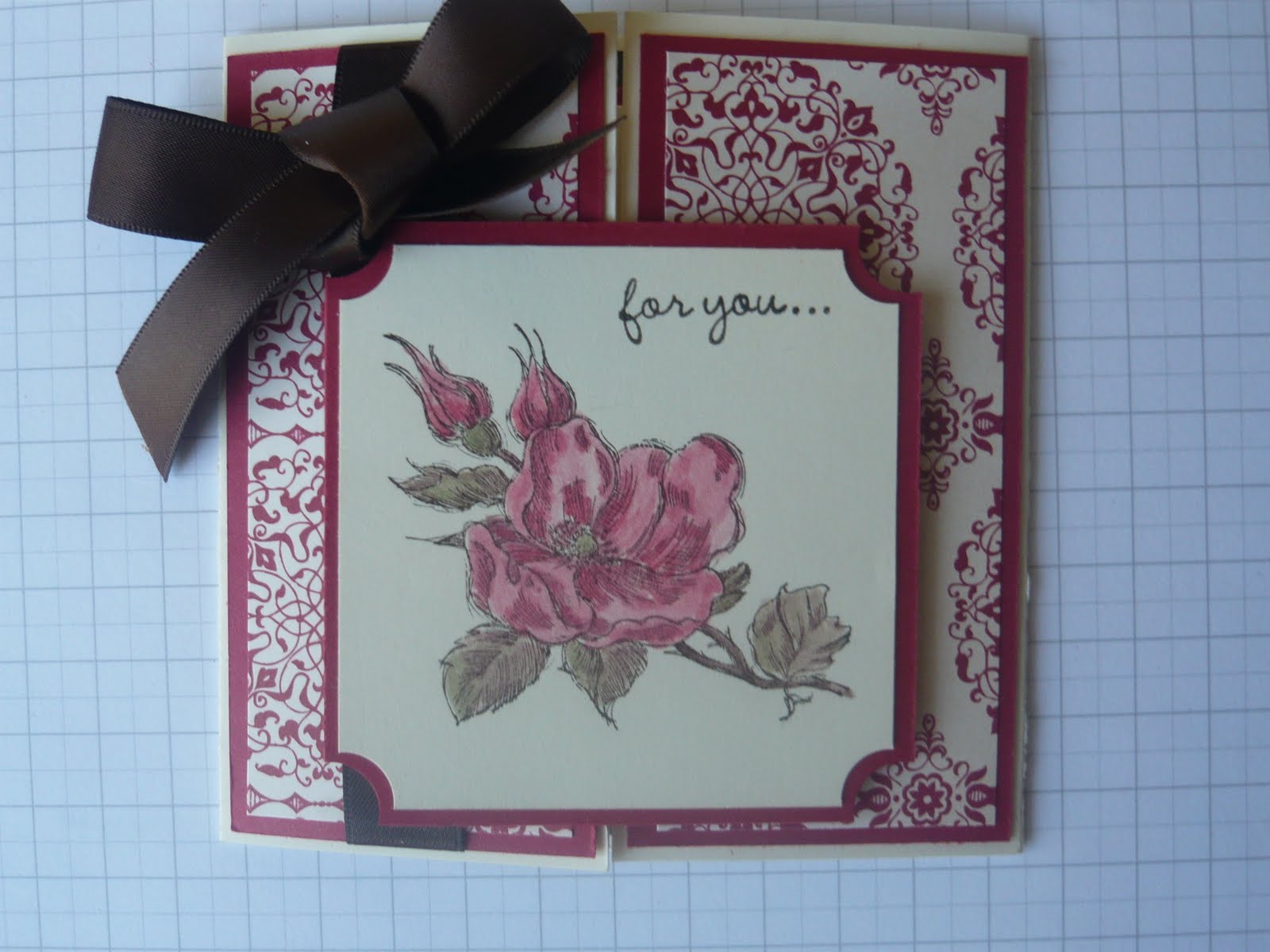 Crafty ThINKer: A Gate-Fold Card For You...