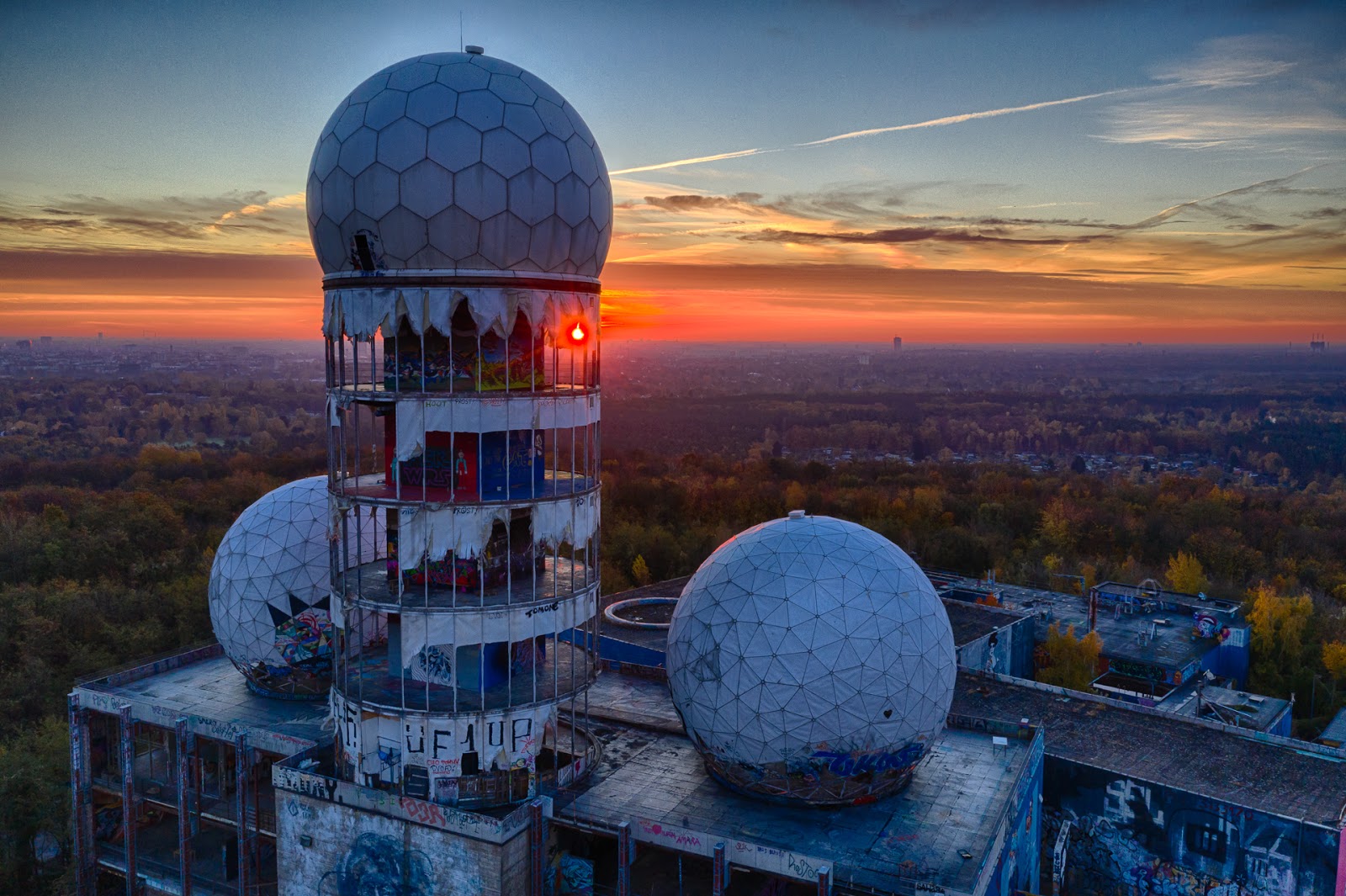 TIL that the highest elevation of the city of Berlin, the Teufelsberg ...
