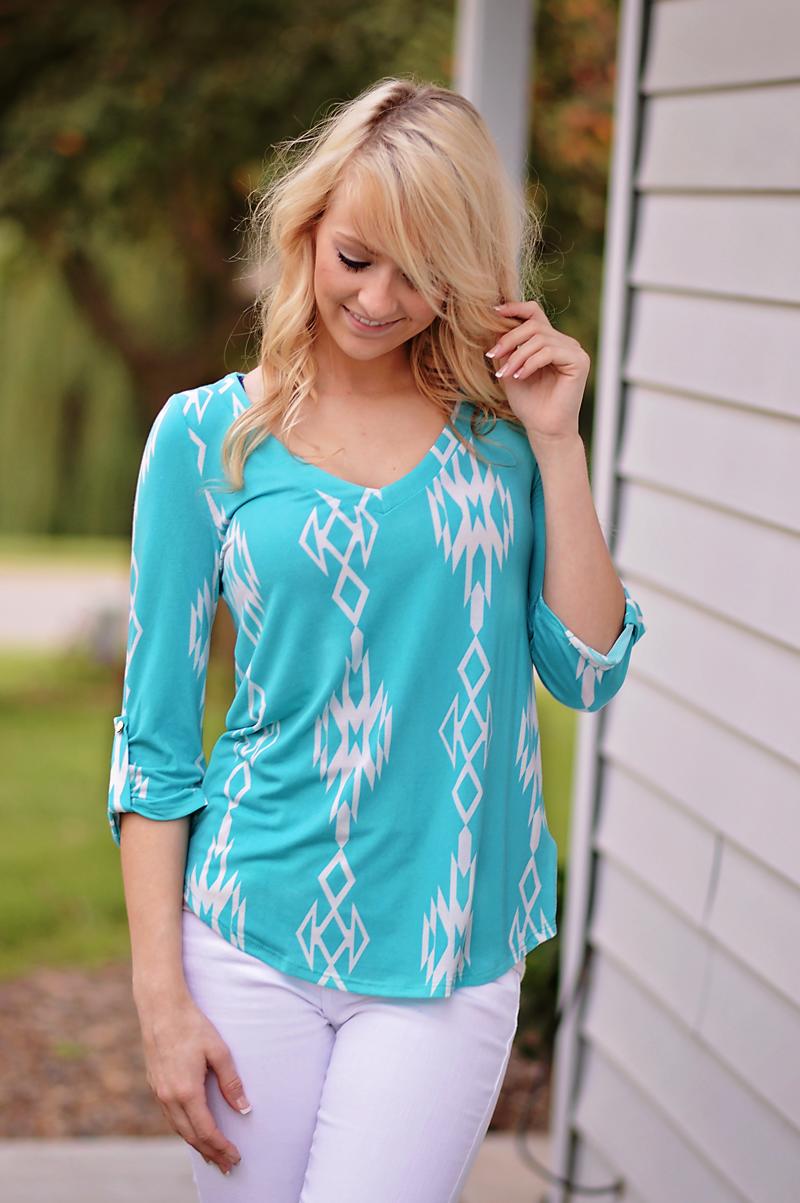 Style Know Hows: Peace of Mind Aztec Top