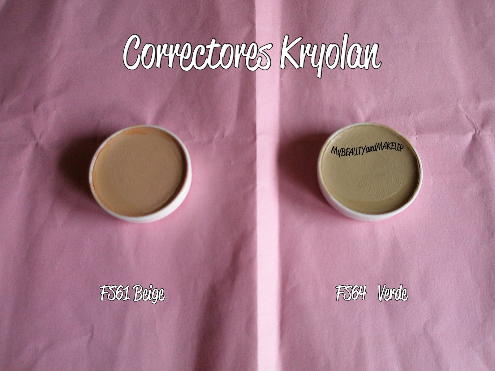 MyBEAUTYandMAKEUP: 1# CORRECTORES DE KRYOLAN