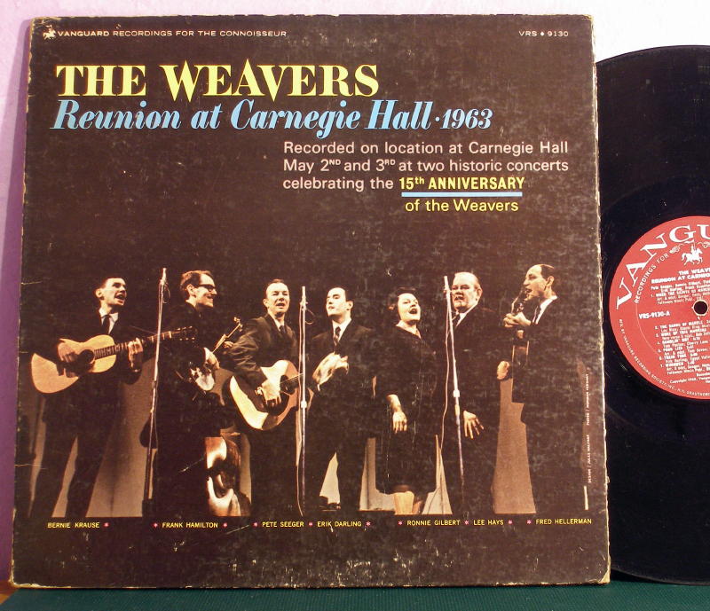 Sweet Freedom: February's Forgotten Music: THE WEAVERS: REUNION AT ...