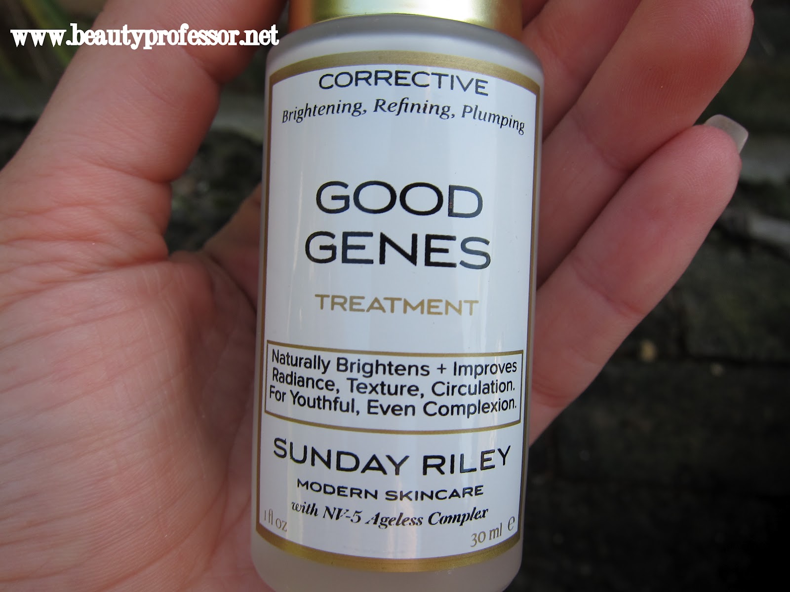 Beauty Professor: Sunday Riley in the PM...Good Genes