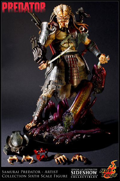 toyhaven: Pre-order Hot Toys Artist Collection 1:6 scale Samurai Predator