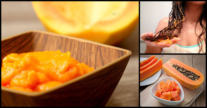 Achieve A Beautiful And Healthy Hair With This DIY Papaya Hair Mask ...