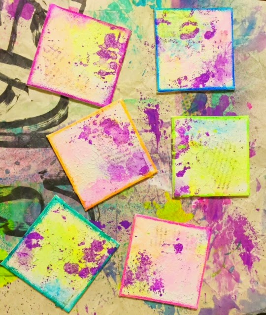 Adventures in art journaling: Mini Canvas Tutorial