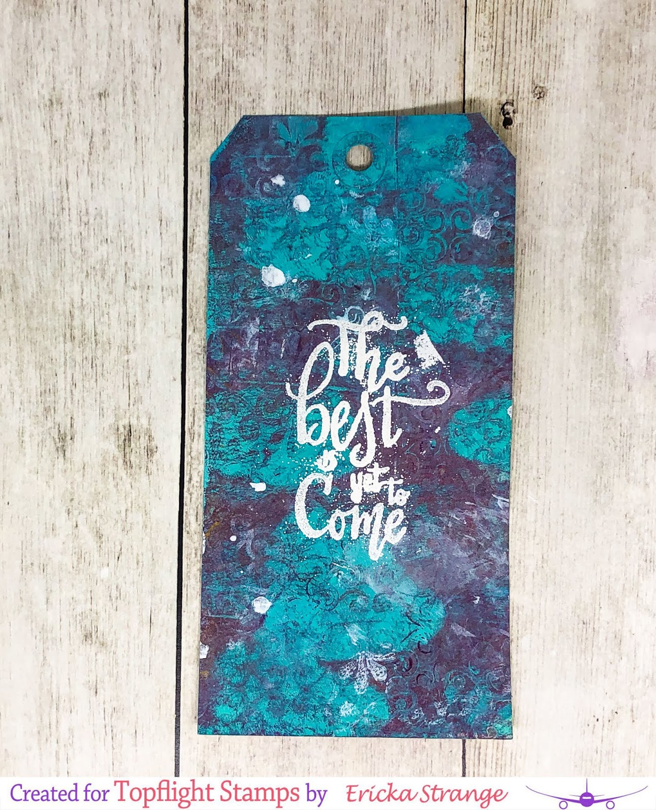 Topflight Stamps: Texture Plate Tags