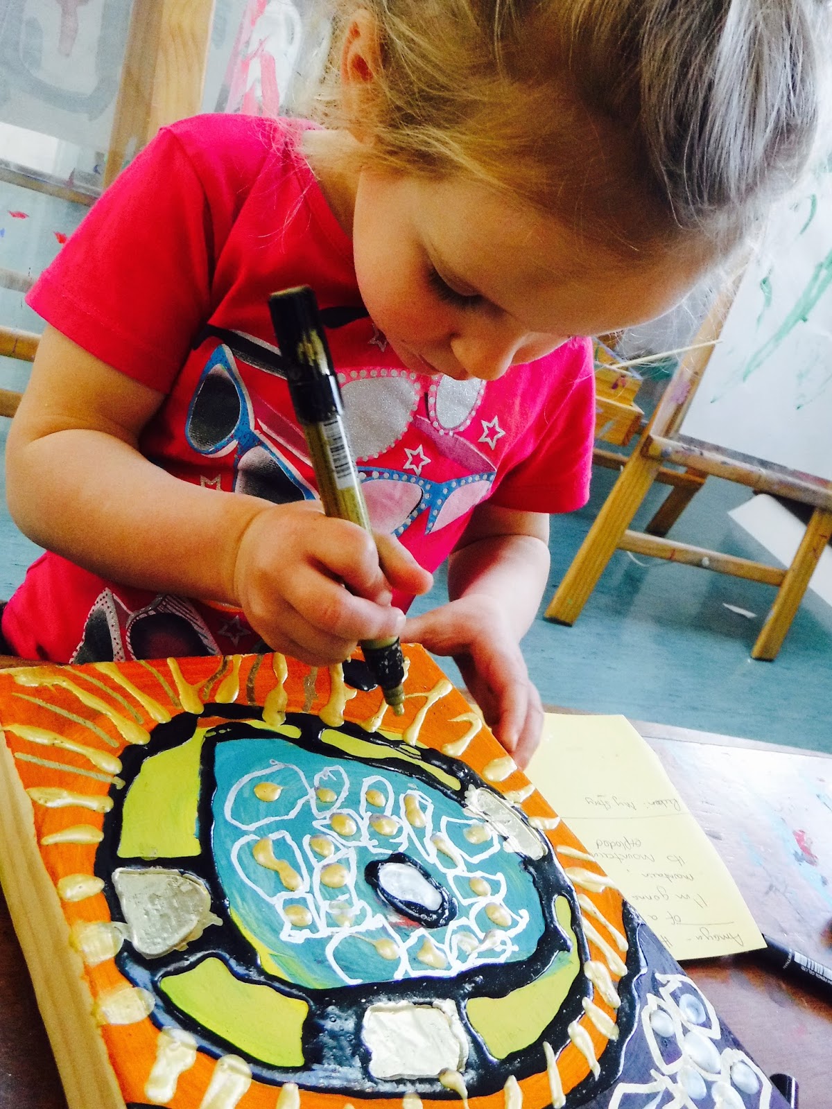 Mairtown Kindergarten: The process of art