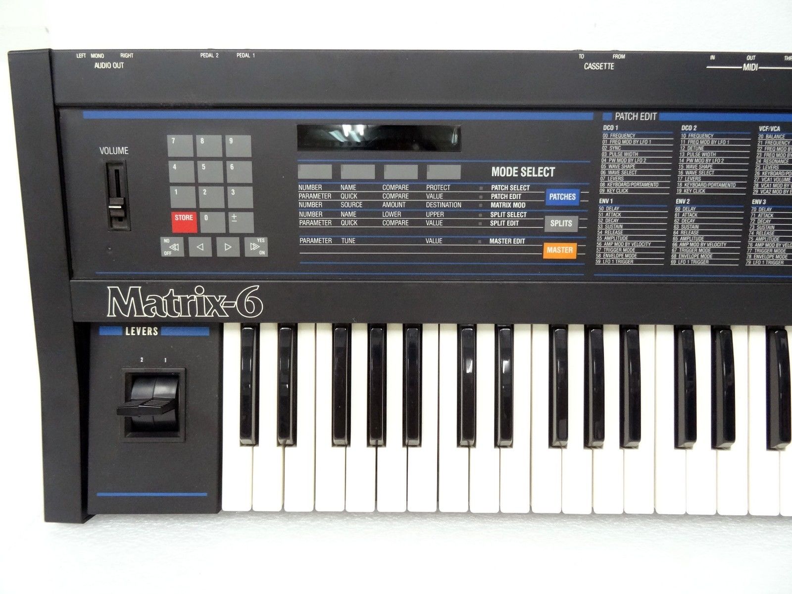MATRIXSYNTH: Oberheim MATRIX-6 Vintage Analog Synthesizer with Original Case & Japanese SN Badge ...