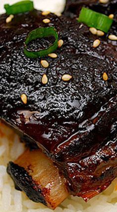 Korean Style Short Ribs (Crockpot) - Dessert For Two