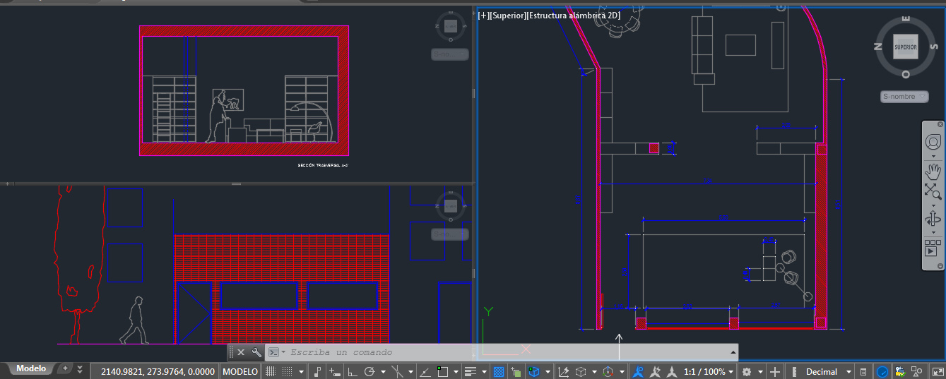 Dividir la pantalla de Autocad en varias ventanas - Recursos Interior ...