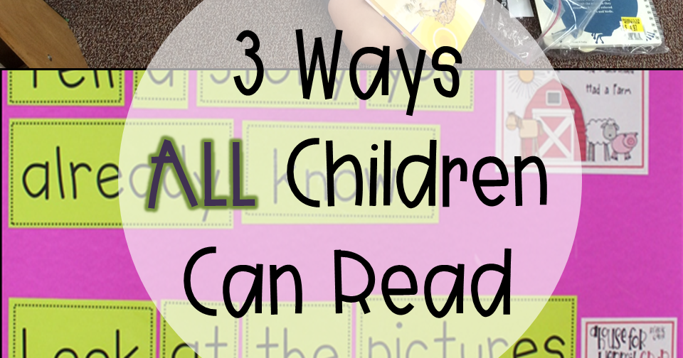 KinderGals: Three Ways All Children Can Read