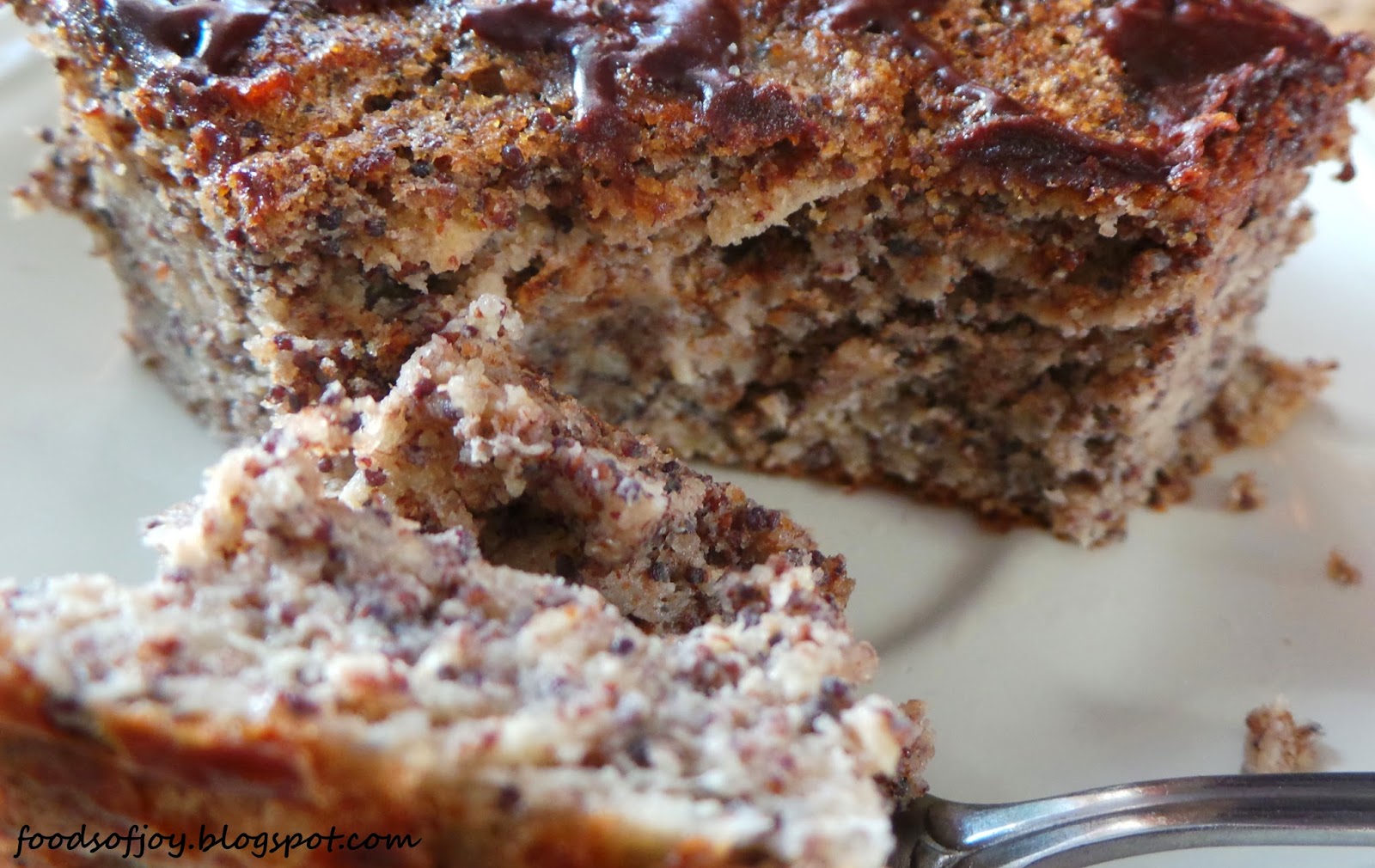 Foods of Joy: Apple and Poppyseed Cake