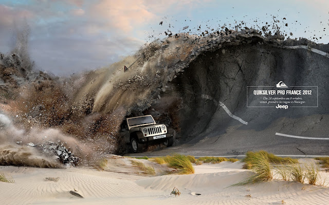 Platinum FMD: Imagem para circuito de surf patrocinado pela Jeep