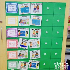 The Daily Alphabet: Beginning Centers in Kindergarten
