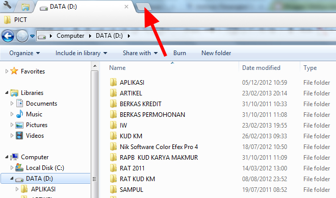 Clover : Membuat Multi Tab di Windows Explorer - History Tips Trik