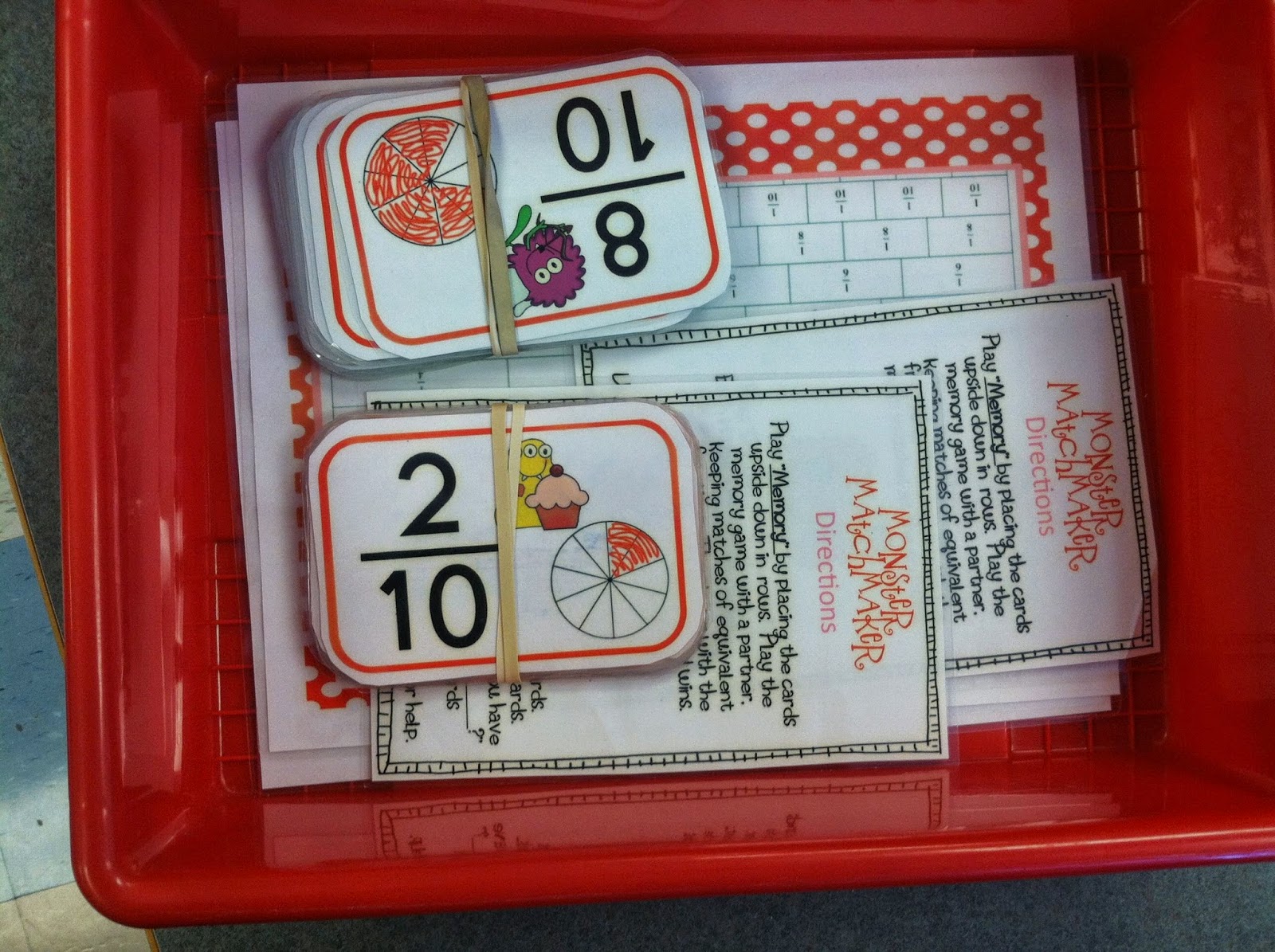 Fourth Grade Flipper: Tried It Tuesday {Math Workshop Games}