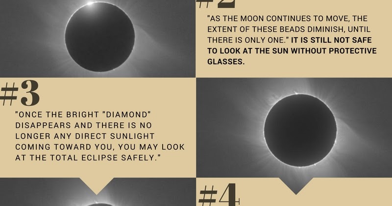 mark tozer's blog: Eye Safety During the 4 Stages of the Total Eclipse