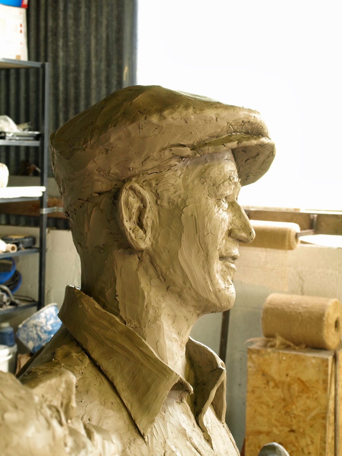 Mark Rode Bronze Sculpture: The Quiet Man Statue