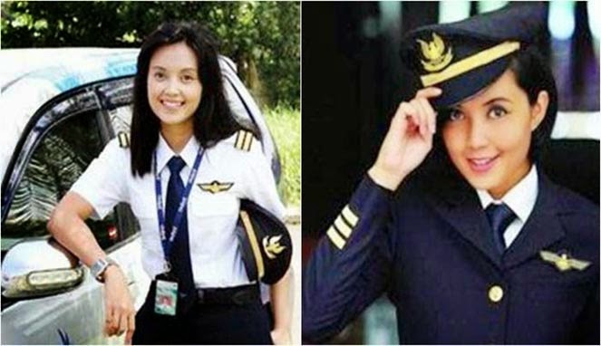 Inilah Pilot Muda Dan Cantik Asal Indonesia