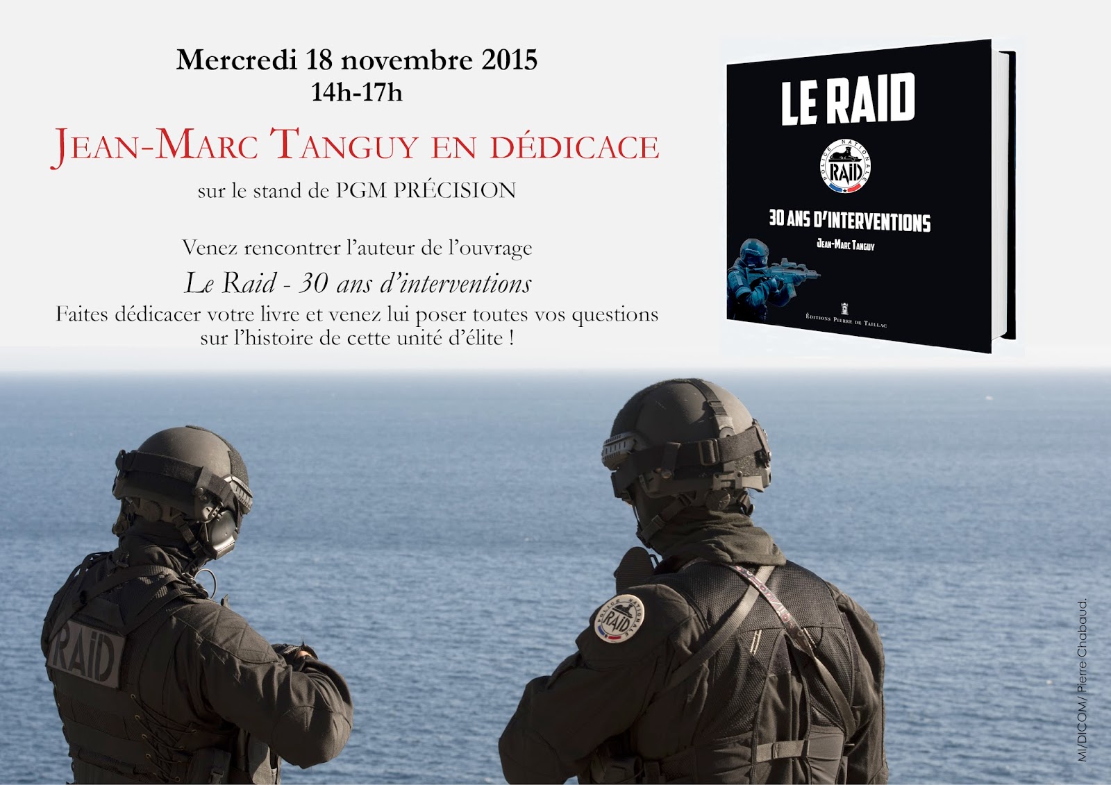 Le mamouth: Mon livre sur le RAID est sorti