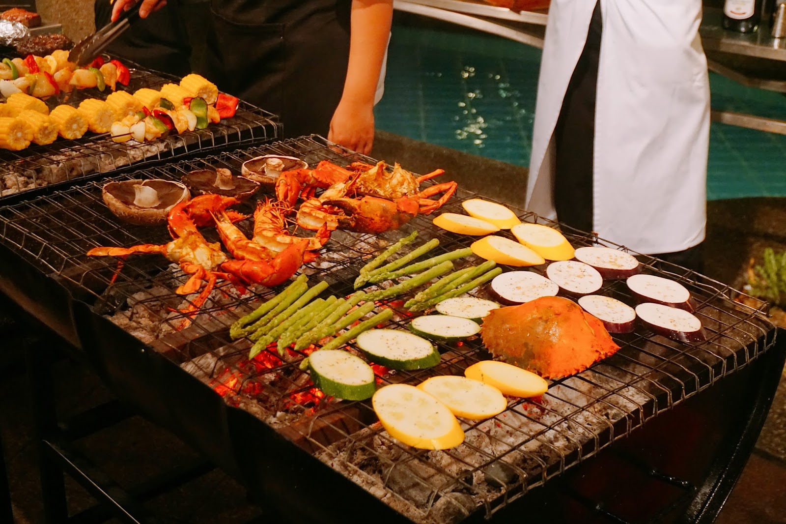 Aussie Bushman's BBQ at the Poolside Gazebo Renaissance KL Hotel ...