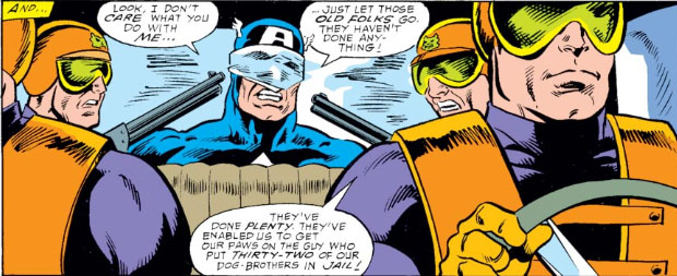 The Peerless Power of Comics!: The Murderous Rampage of Captain America!