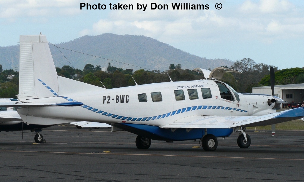 Central Queensland Plane Spotting: Pacific Aerospace (PAC) 750XL P2-BWC ...
