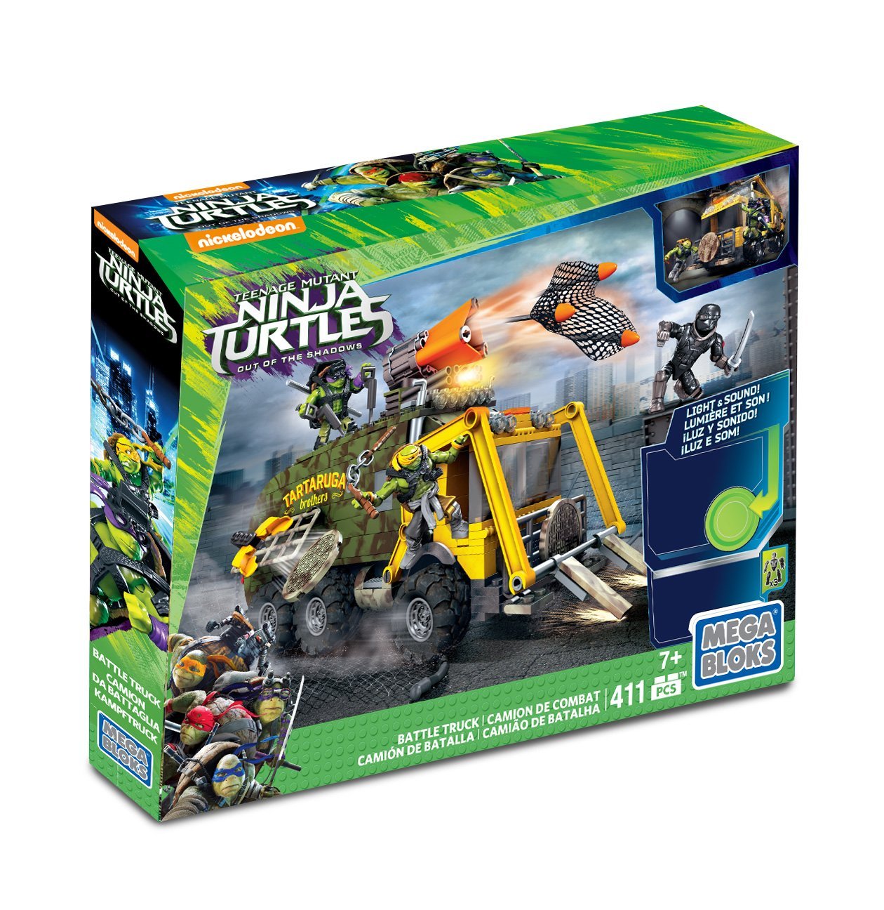 LAS TORTUGAS NINJA: MEGA BLOKS 2K16