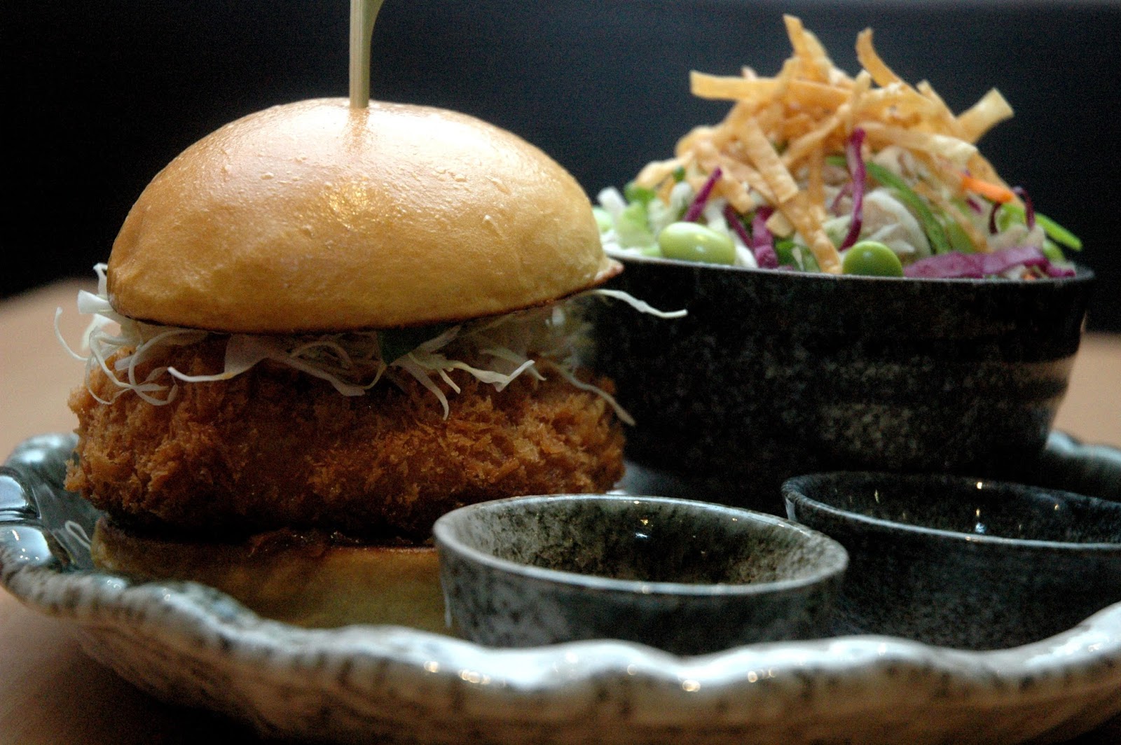 DUDE FOR FOOD: Innovation Never Stops: The Katsu Burger by Yabu