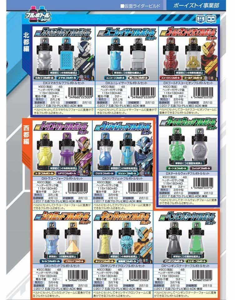 Kamen Rider Build Updates: Full Bottles and Kamen Rider Build forms ...
