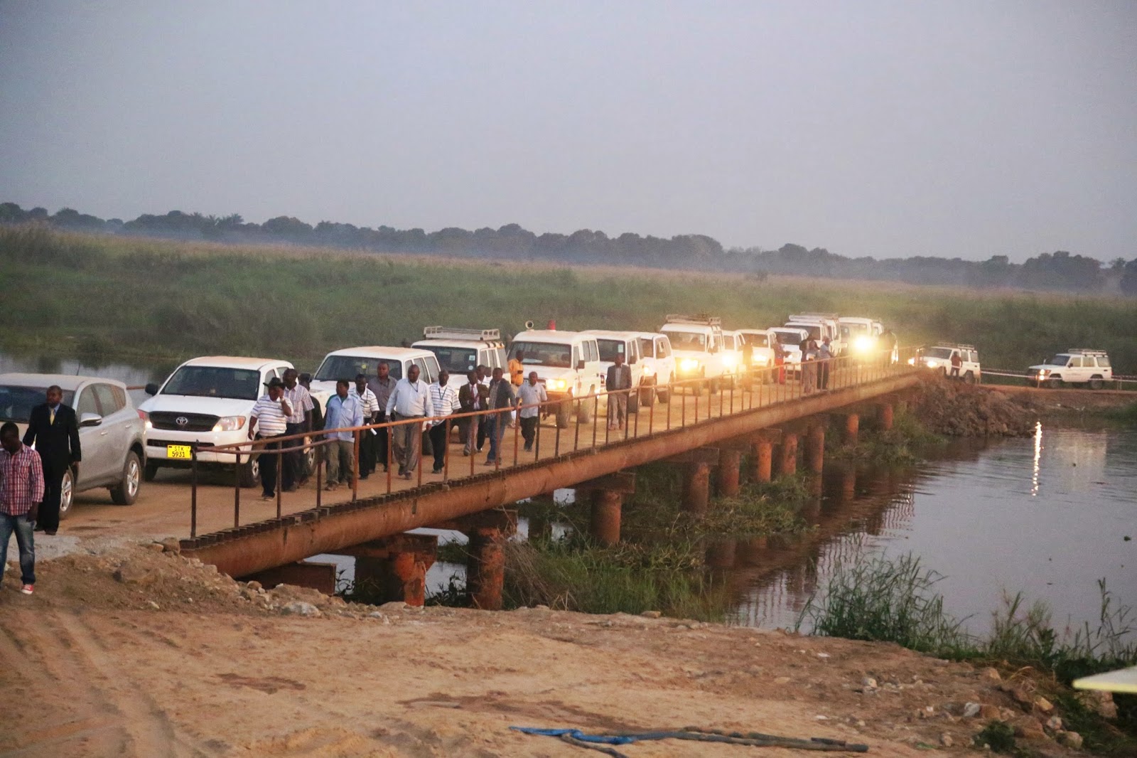 JK I lay foundation stone of the River kilombelo | Mwisae Blog ya Jamii