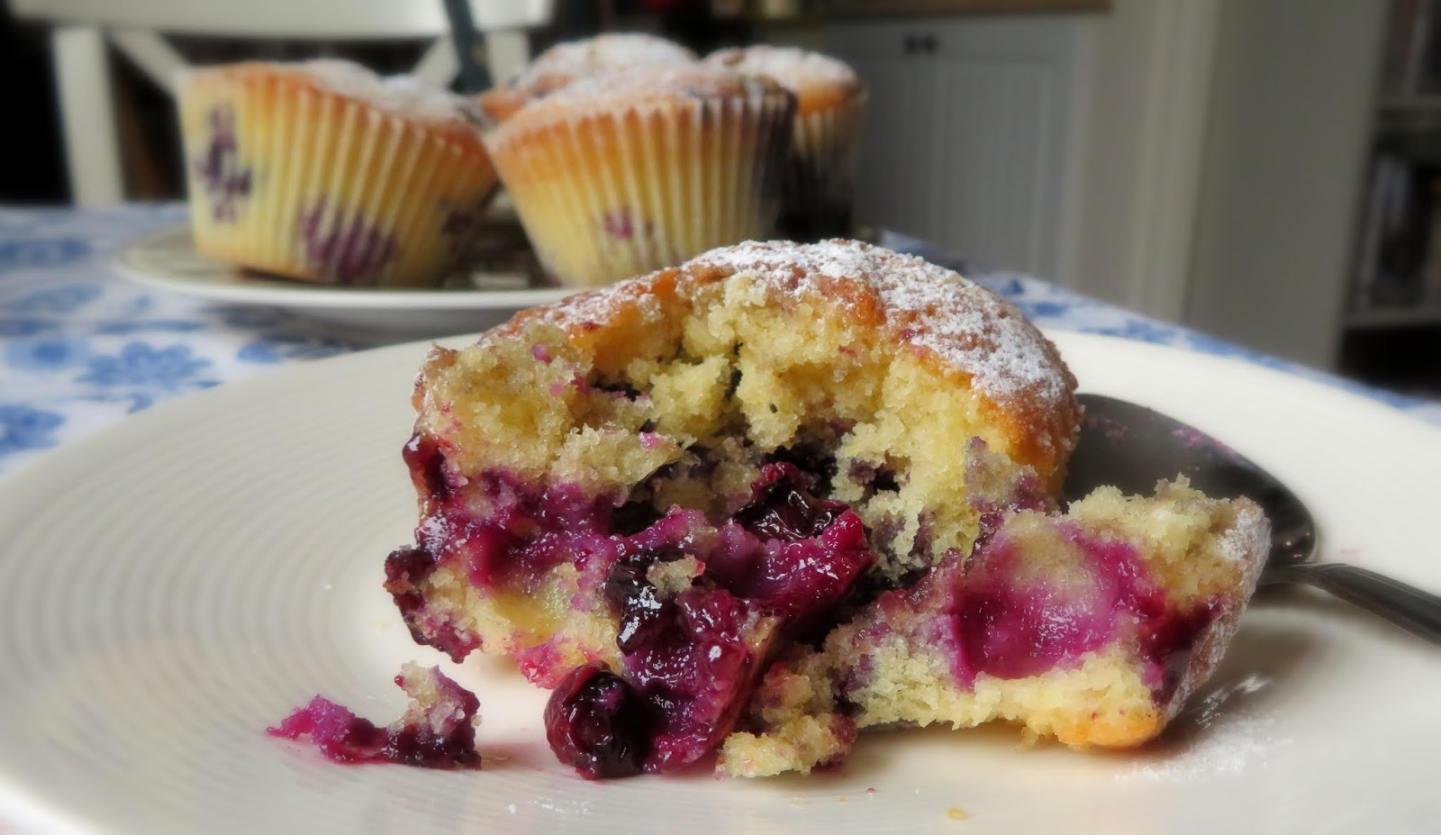 Little Blueberry Puddings | The English Kitchen