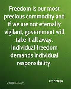 The Proper Use Of Freedom