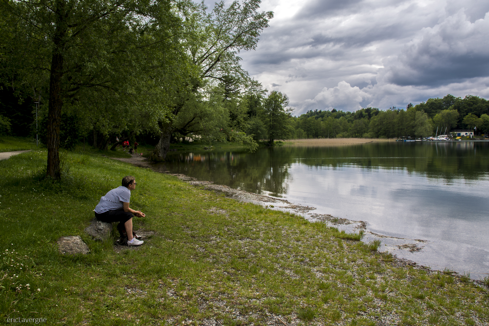 Eric Lavergne Images: Lac de Laffrey, France, Mai 2018. FM1805007.
