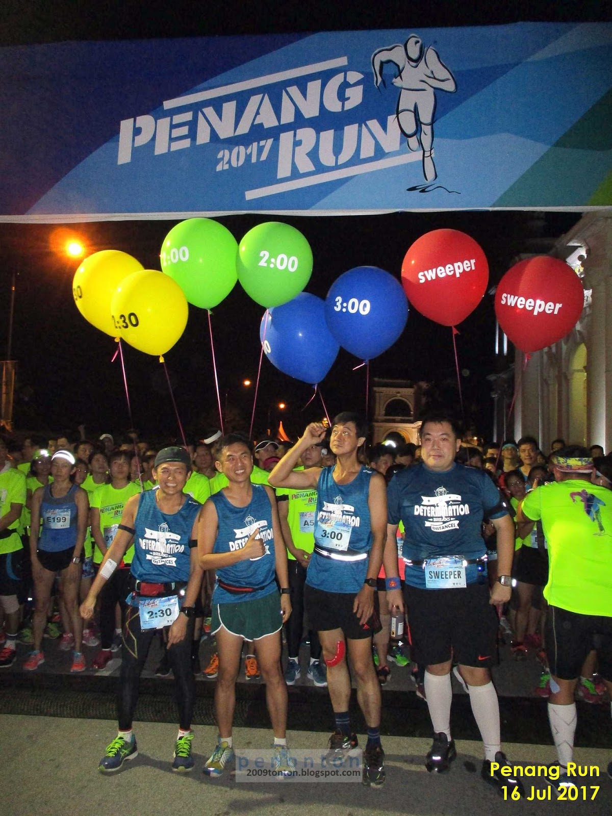 Penonton: Penang Run 16 Jul 2017 - Top 20 Results