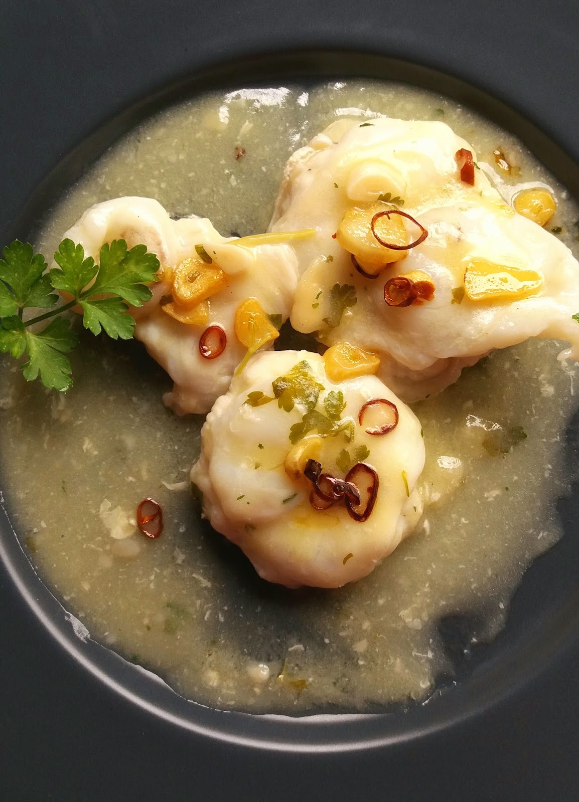 KOKOTXAS DE BACALAO EN SALSA VERDE DE KARLOS ARGUIÑANO #retocookingthechef