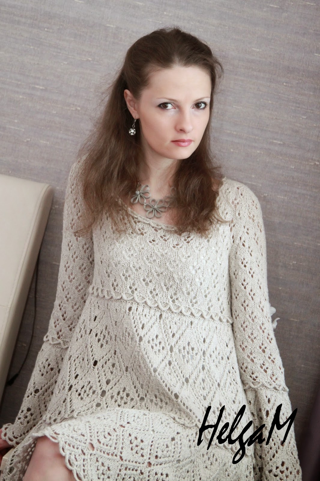 Irina: Lace Dress. Patterns.