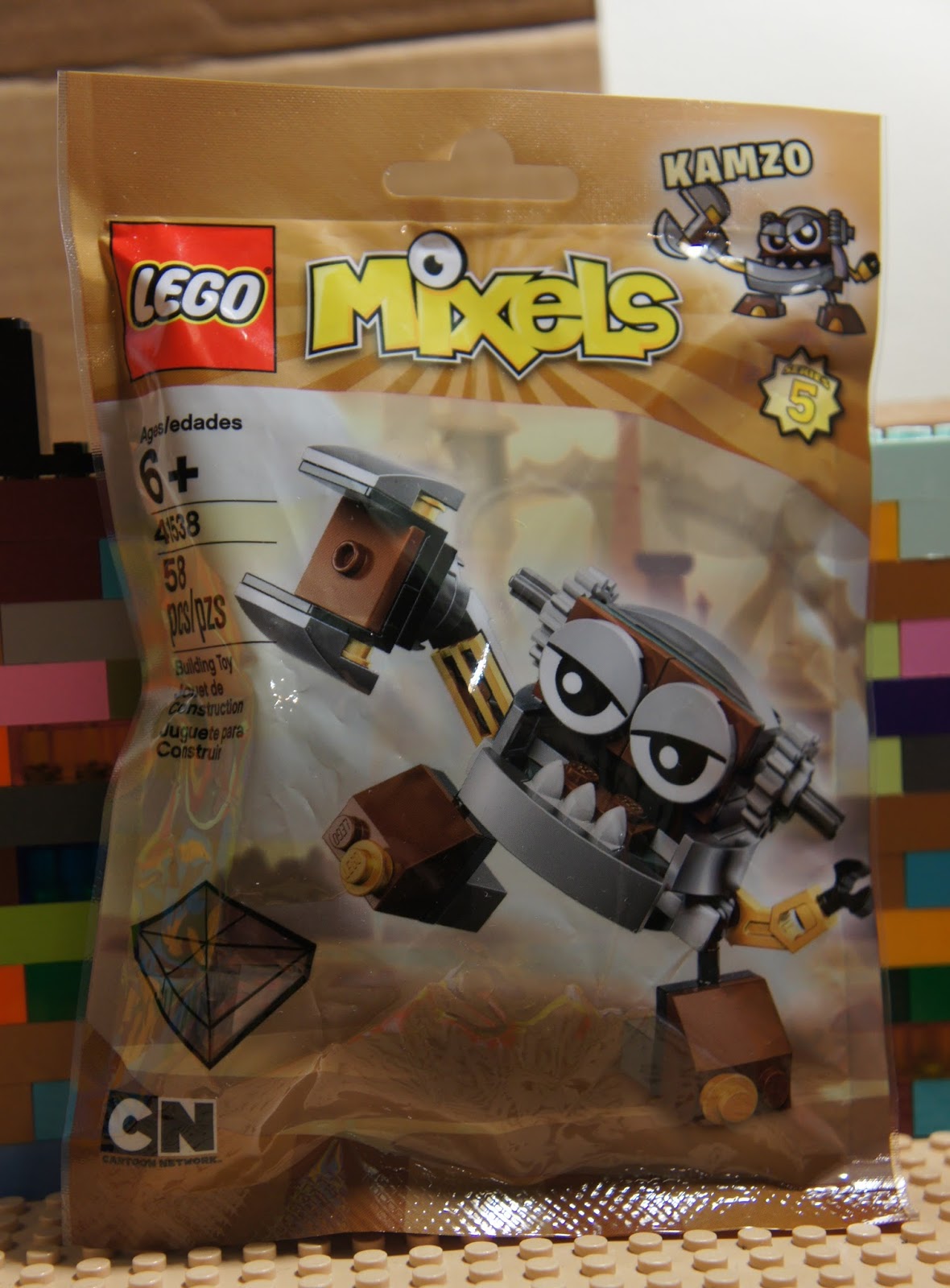 Cartoon Network LEGO 41538 KAMZO Mixels Series 5 Klinkers Tribe Polybag ...