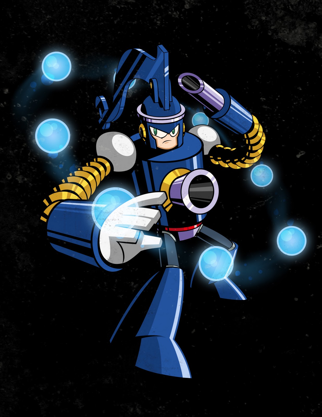 The Art of M. S. Corley: Pump Man